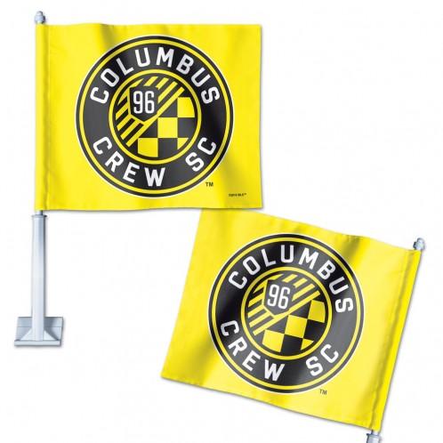 Columbus Crew SC Car Flag 11x14