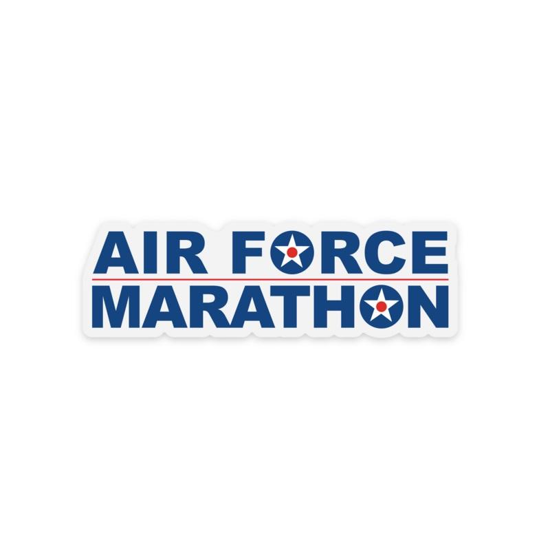 Soccer Plus | RUNNERS PLUS Small Stickers Air Force Marathon