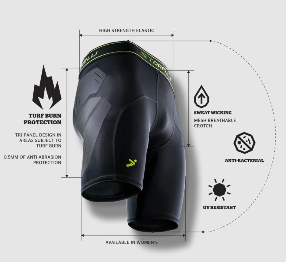Storelli BodyShield Turf Burn Sliders | SoccerPlusUSA
